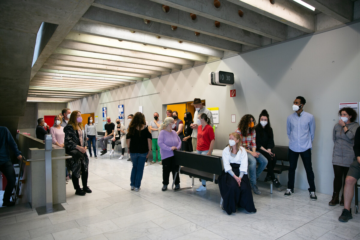 Tag der offenen Themen an der SOB Salesianumweg, 2022: Caritas Schulen