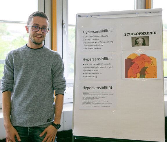 Tag der offenen Themen an der SOB Salesianumweg, 2022: Caritas Schulen